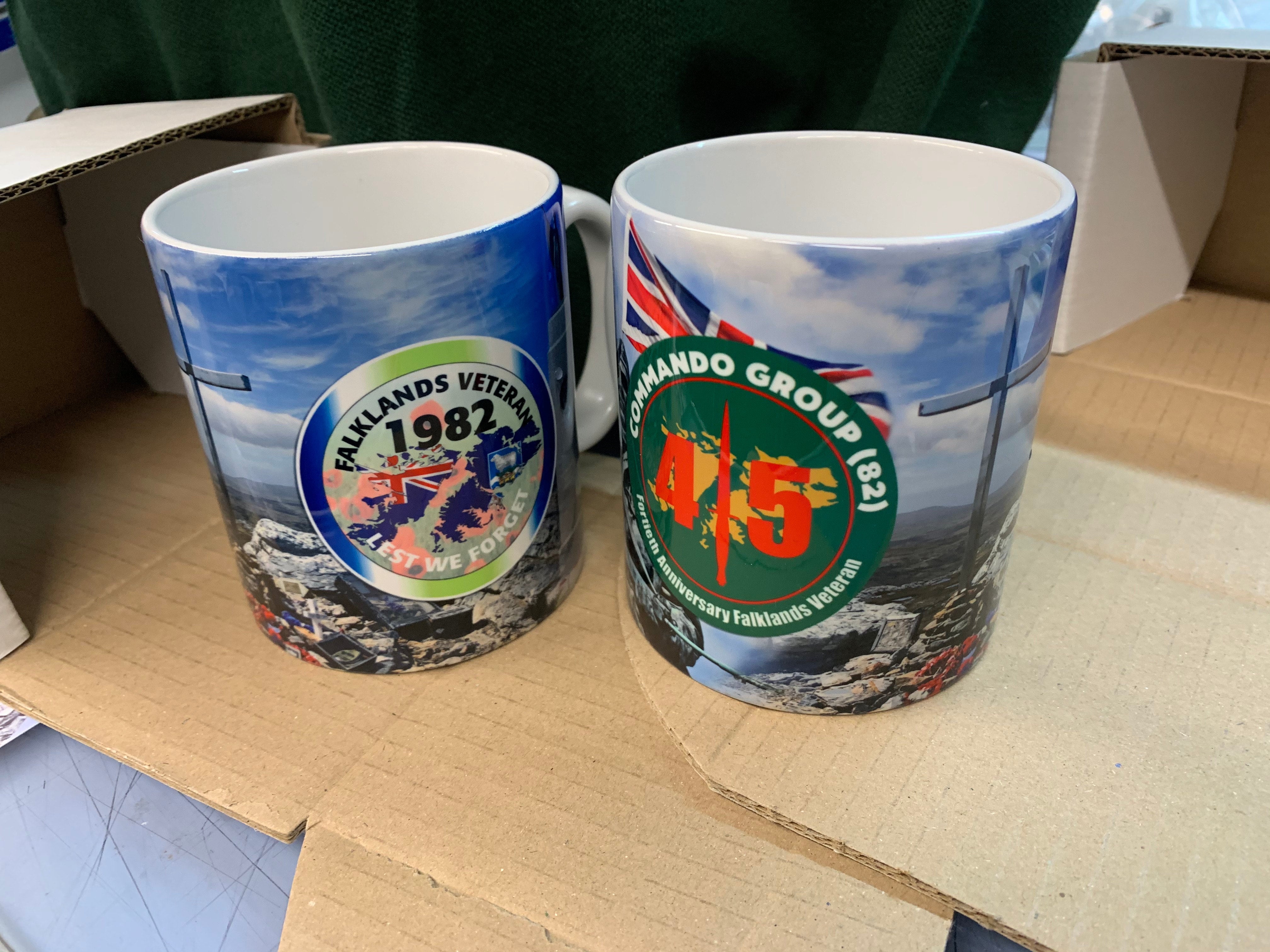 45 Commando Group 1982 Falklands Veteran Mug | AJ TYPESETTERS DESIGN TO ...